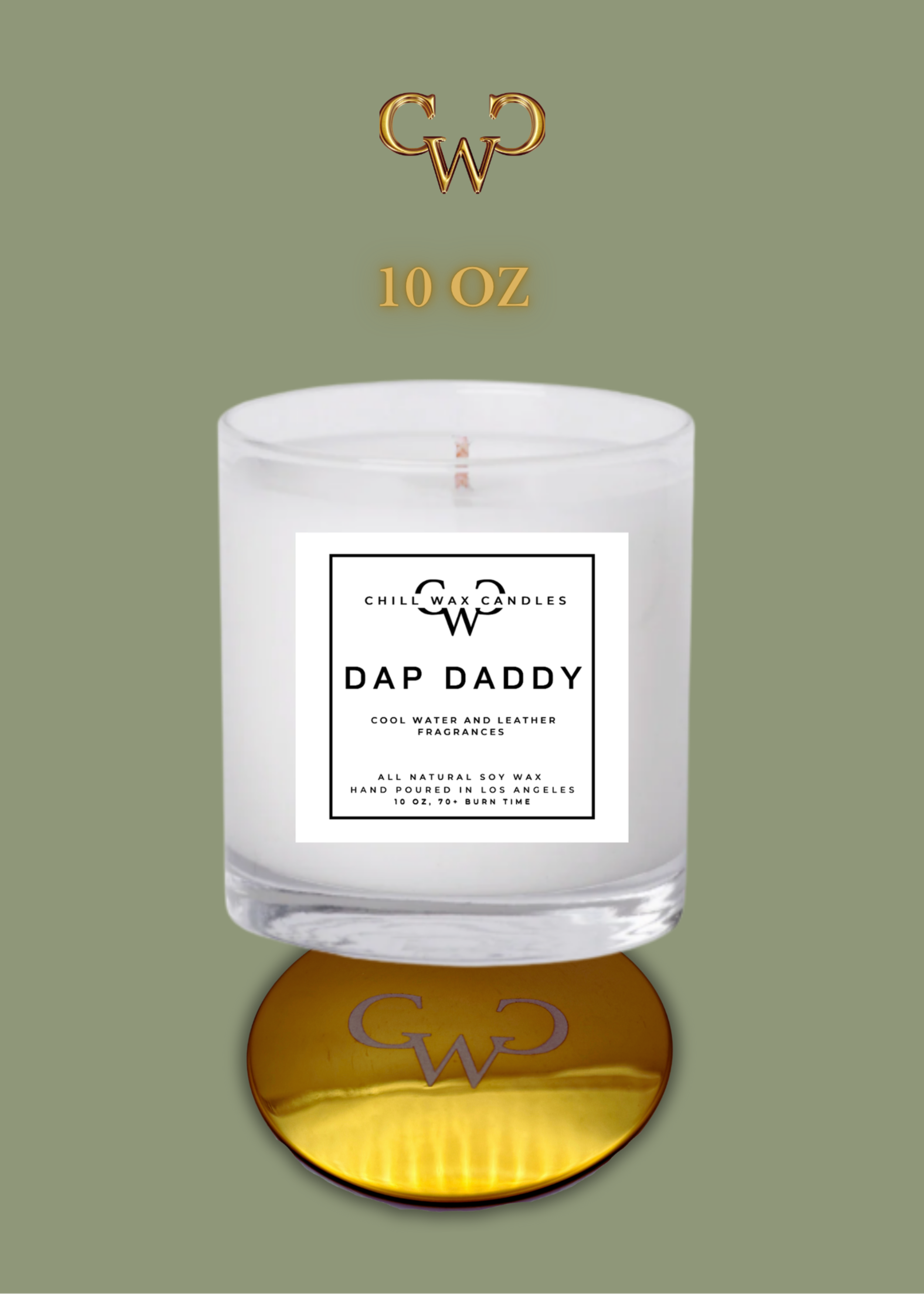 Dap Daddy (10 oz) – Chill Wax Candles